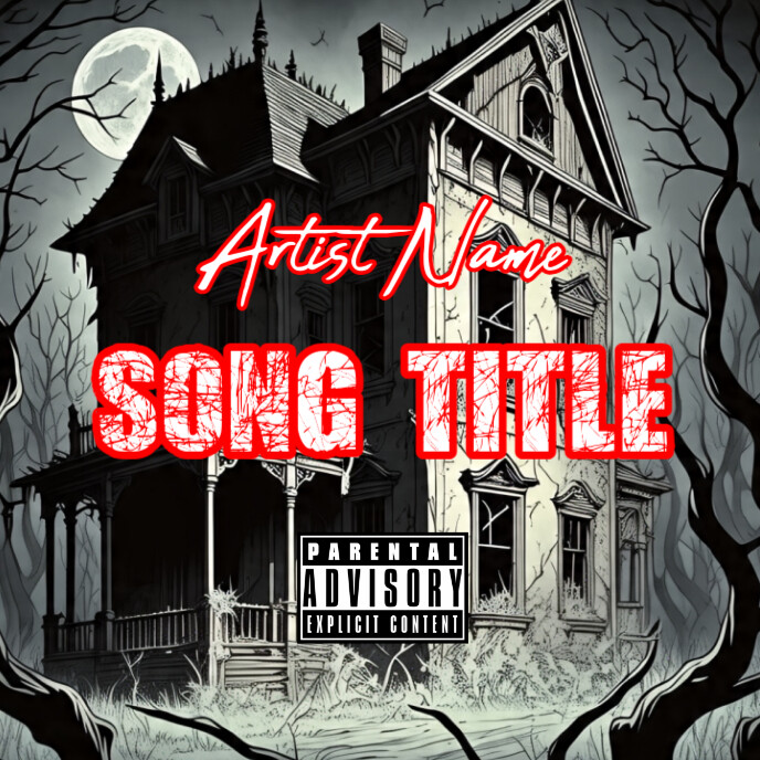 Horror Album Cover Album Cover Template | PosterMyWall