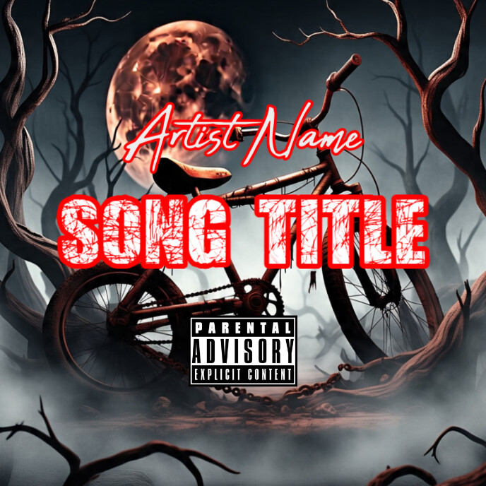 Horror Album Cover Album Cover Template | PosterMyWall