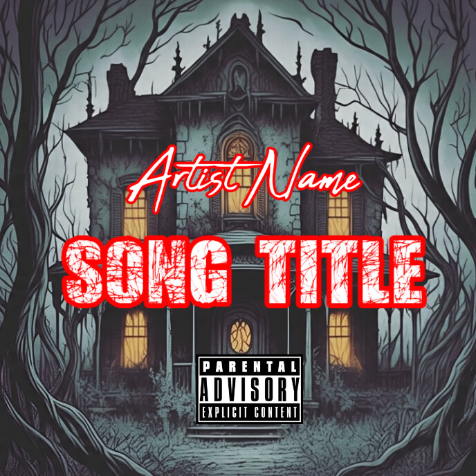 Horror Album Cover Album Cover Template | PosterMyWall