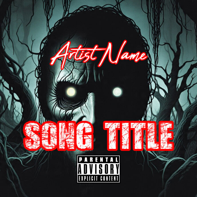 Horror Album Cover Album Cover Template | PosterMyWall
