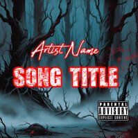 Horror Album Cover Album Cover Template | PosterMyWall