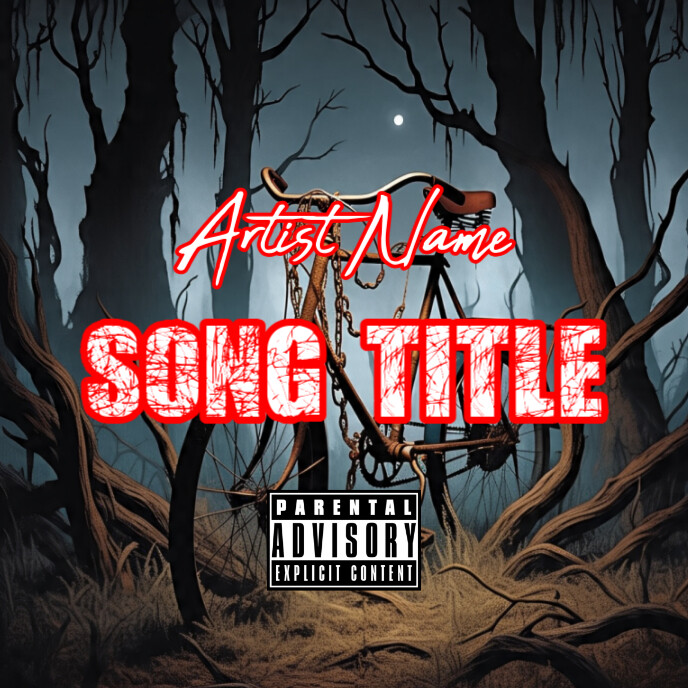 Horror Album Cover Album Cover Template | PosterMyWall