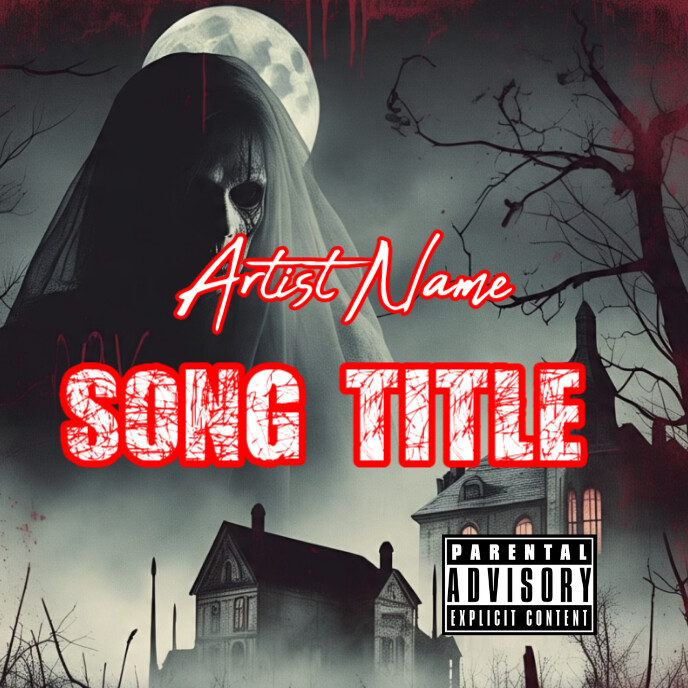 Horror Album Cover Album Cover Template | PosterMyWall