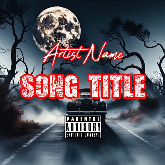 Horror Album Cover Album Cover Template | PosterMyWall