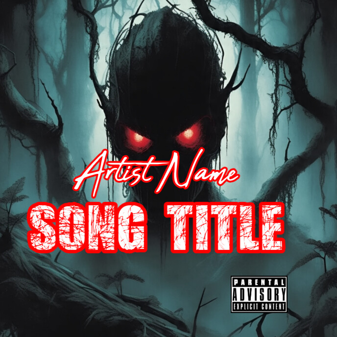 Horror Album Cover Album Cover Template | PosterMyWall