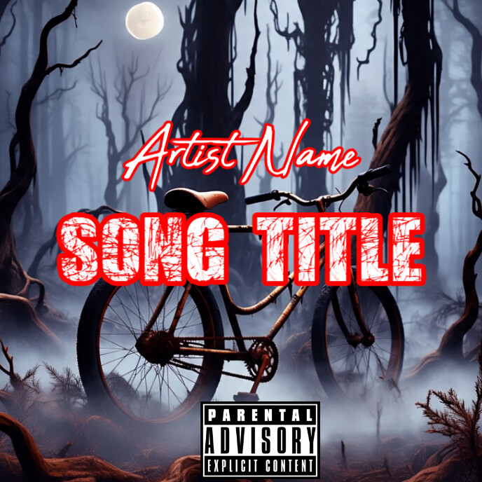 Horror Album Cover Album Cover Template | PosterMyWall