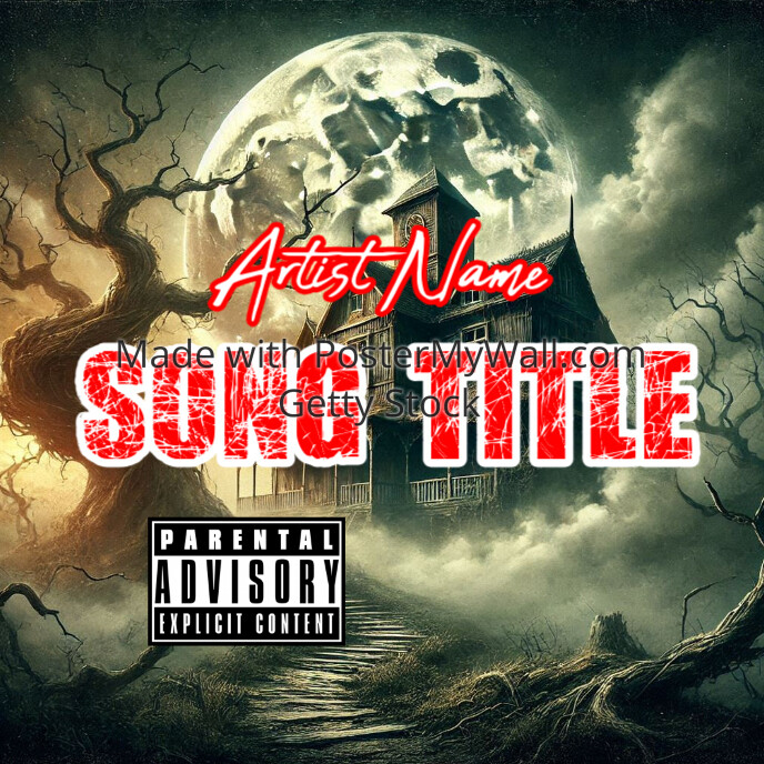 Horror Album Cover Art Album Cover Template | PosterMyWall