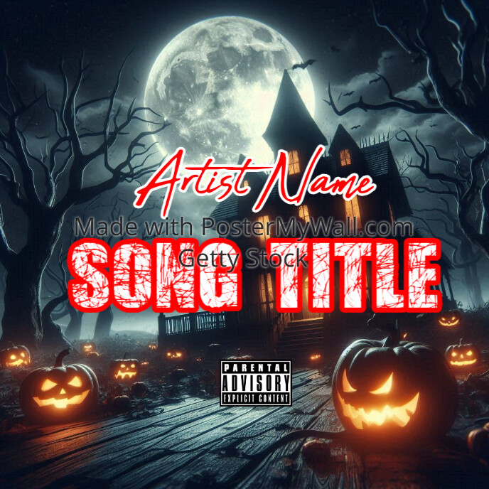 Horror Album Cover Art Template | PosterMyWall
