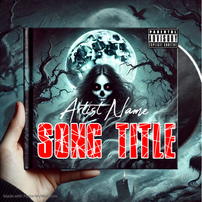 Copy of horror album cover art | PosterMyWall