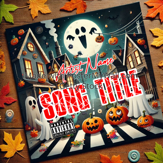 horror album cover Template | PosterMyWall