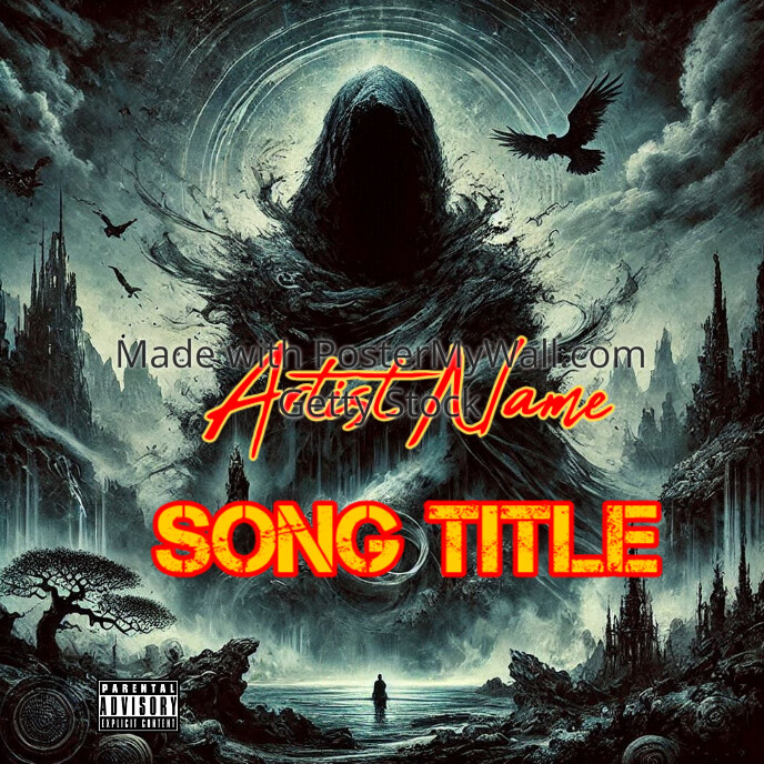 horror album cover Template | PosterMyWall