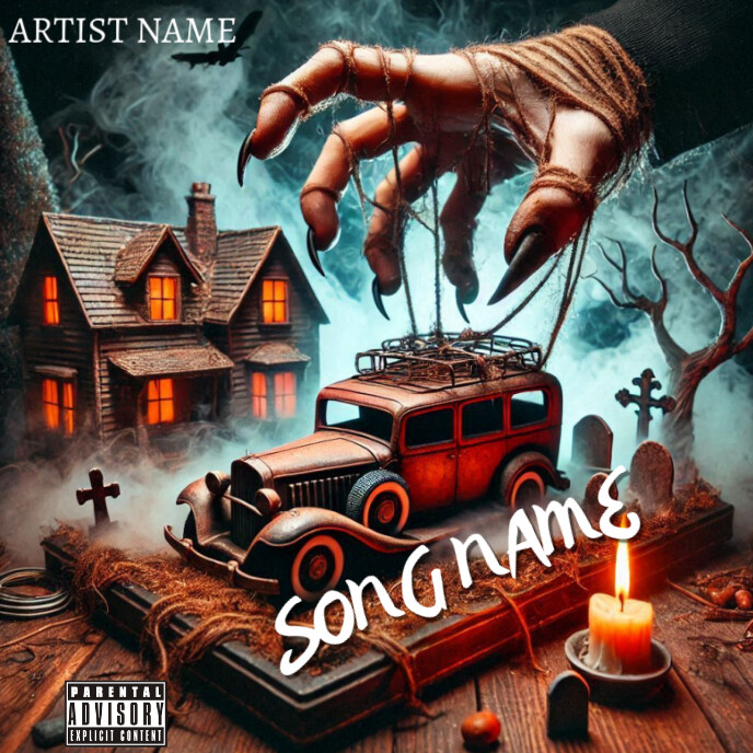 HORROR ALBUM COVER Template | PosterMyWall
