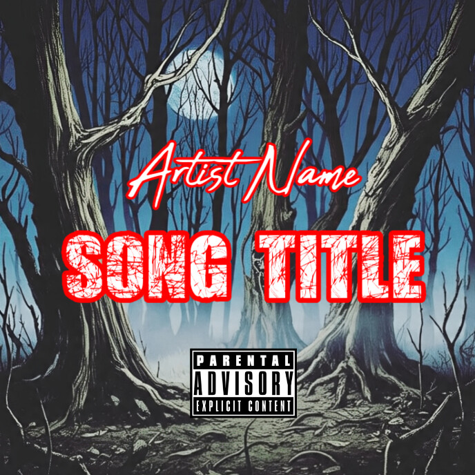 Horror Album Cover Template | PosterMyWall