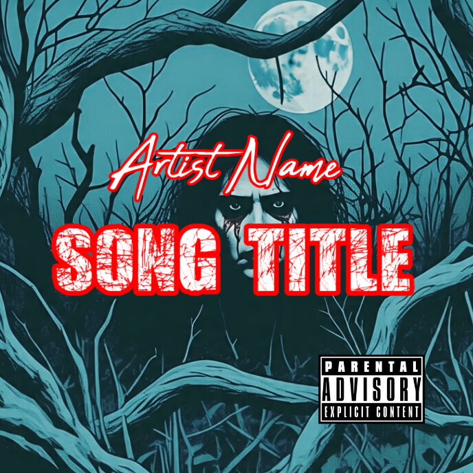 Horror Album Cover Template | PosterMyWall