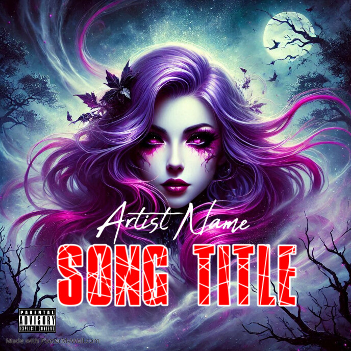 horror album cover Template | PosterMyWall