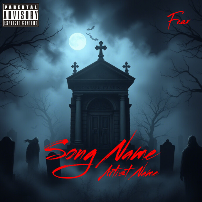 Horror Album Cover Template | PosterMyWall