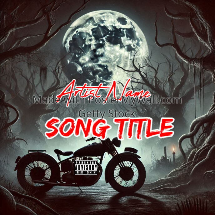horror album cover Template | PosterMyWall