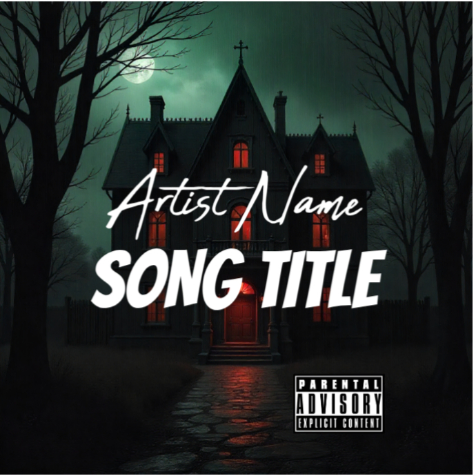 Modèle horror album cover | PosterMyWall