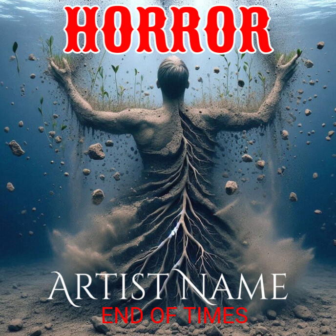 Copy of Horror album cover | PosterMyWall