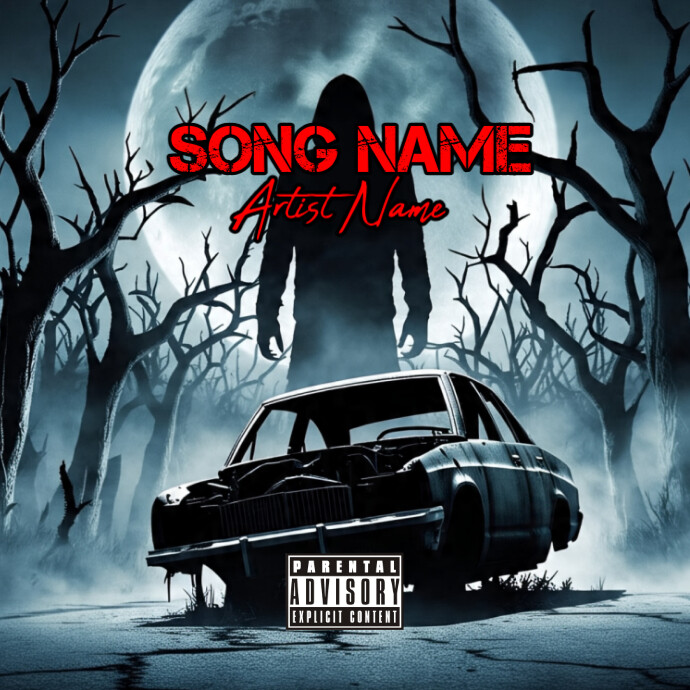 HORROR ALBUM COVER เทมเพลต | PosterMyWall