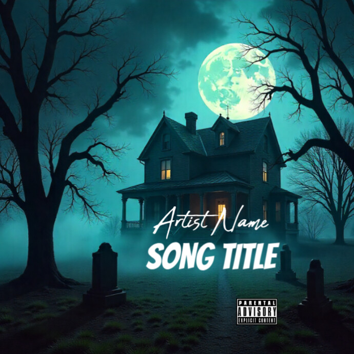 horror album cover Template | PosterMyWall