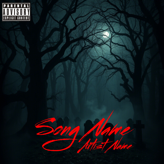 Horror Album Cover Template | PosterMyWall