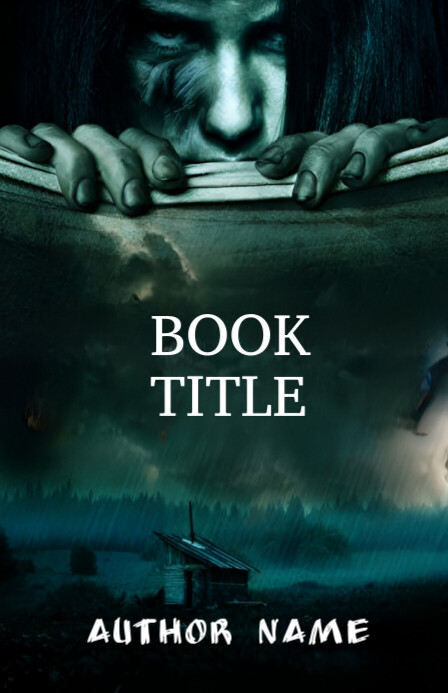 Modèle Horror Book Cover Half Page Wide | PosterMyWall