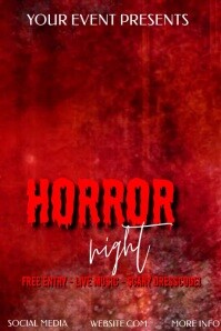50+ horror-logo- Customizable Design Templates | PosterMyWall