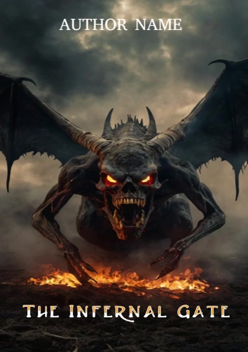 Plantilla de Horror Ebook Cover A4 | PosterMyWall