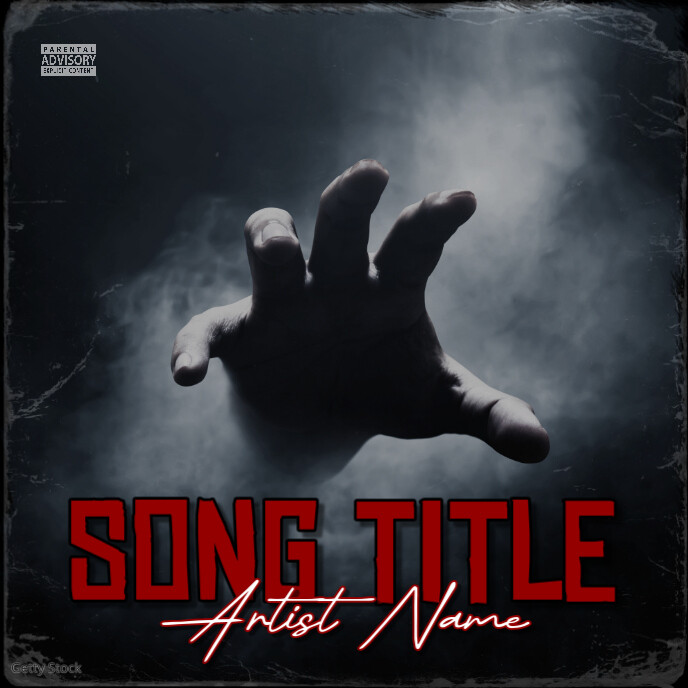 Horror Hand Album Cover Template | PosterMyWall