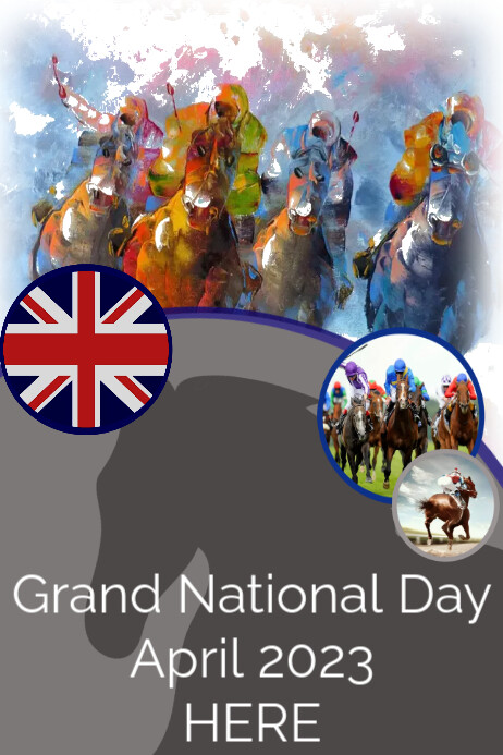 Horse race Template | PosterMyWall