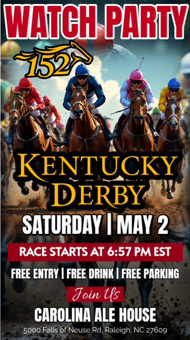 Modèle Horse Racing Kentucky Derby 2026 Watch Party Instagram Story ...