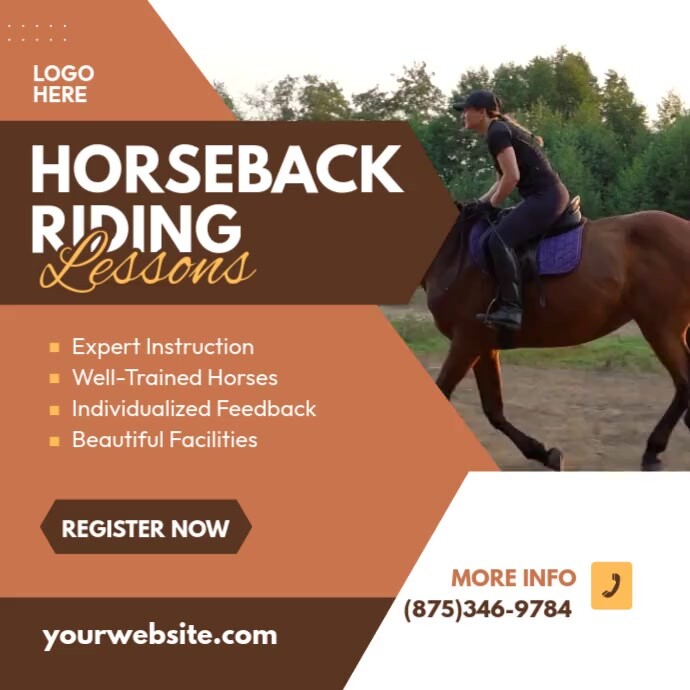 Horseback Riding Template | PosterMyWall