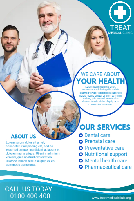 hospital flyer Template | PosterMyWall