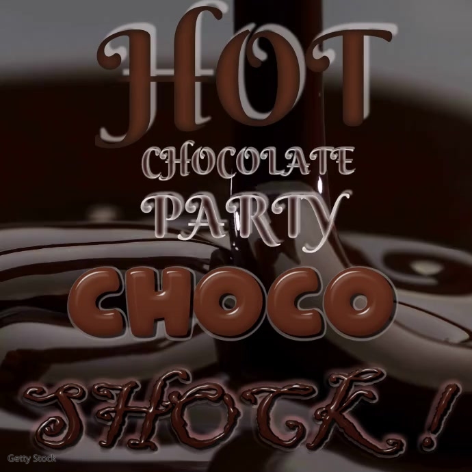 HOT CHOCO SQUARE VIDEO 2 Template | PosterMyWall