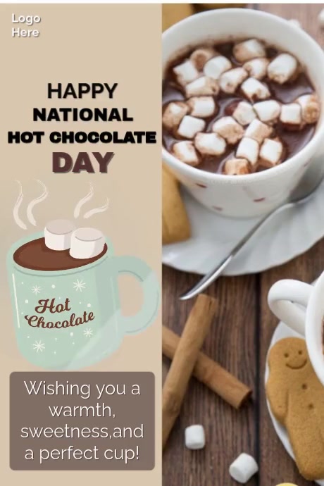 HOT CHOCOLATE DESIGN Template | PosterMyWall