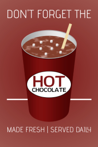 Hot Chocolate Template | PosterMyWall