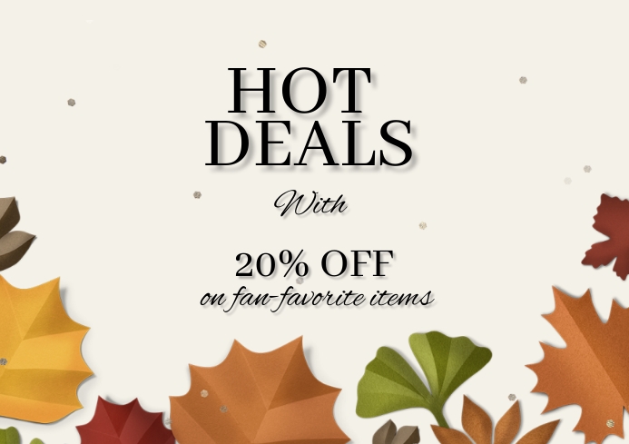 Hot Deals Template | PosterMyWall