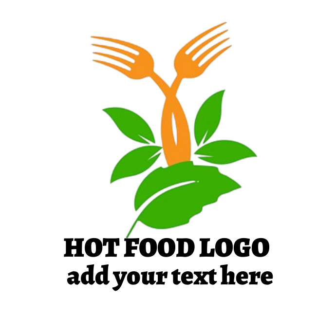 HOT FOOD LOGO Template | PosterMyWall