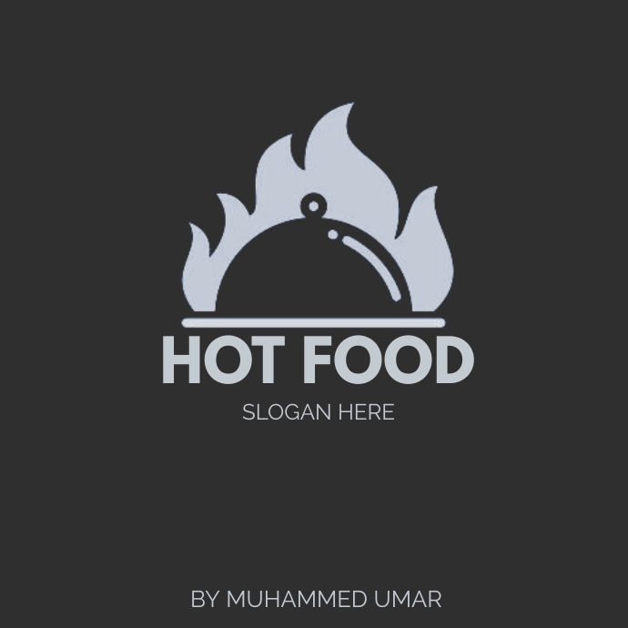 HOT FOOD LOGO Template | PosterMyWall