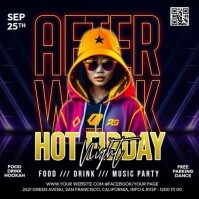 Friday Night Party Video Template | PosterMyWall