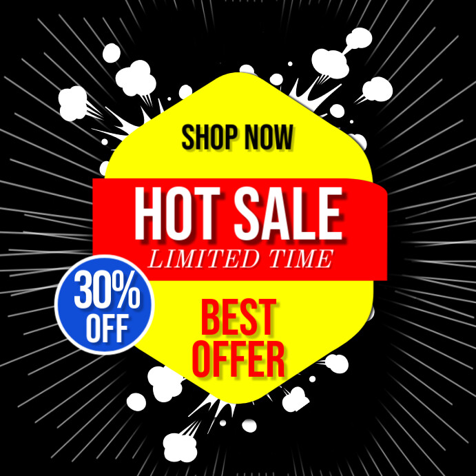 Hot sale Template | PosterMyWall