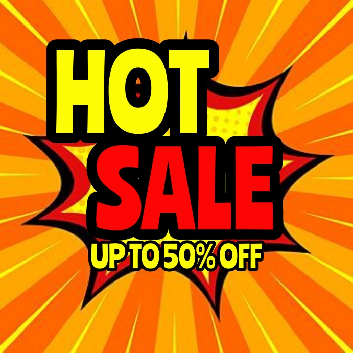 HOT SALE Template | PosterMyWall