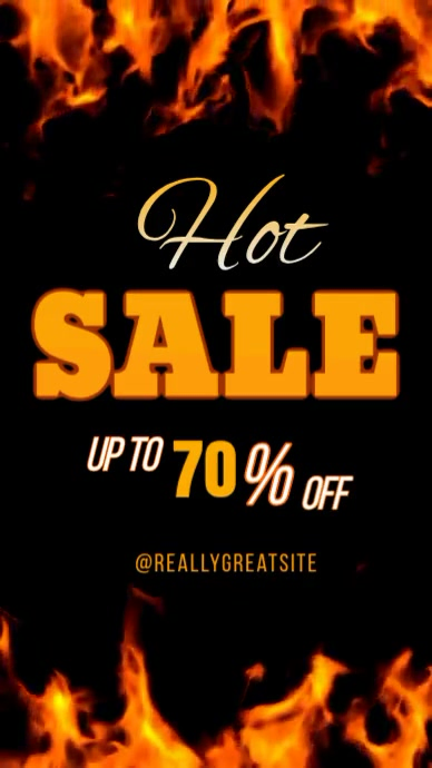 Hot Sale Template | PosterMyWall