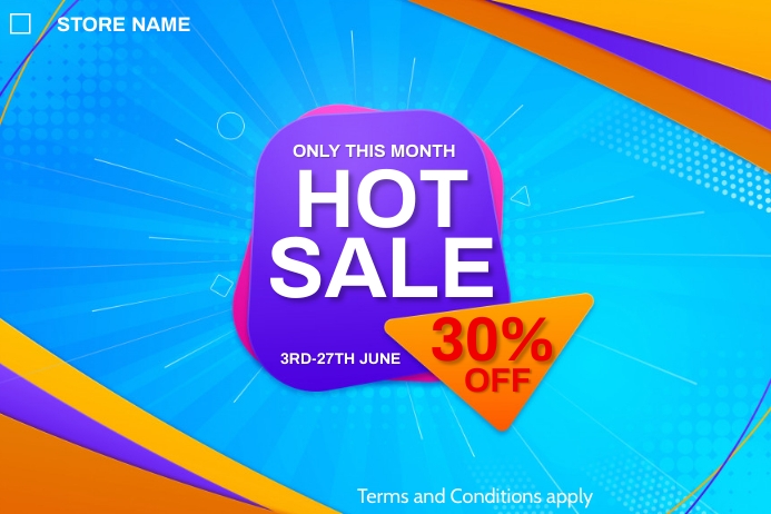 hot sale flyer Template | PosterMyWall