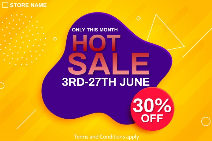 hot sale flyer Template | PosterMyWall