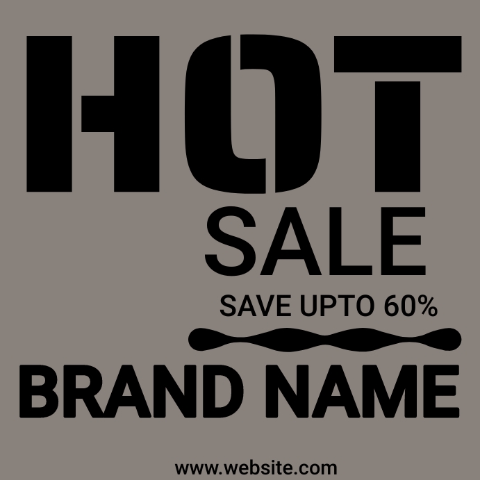 Hot sale template | PosterMyWall