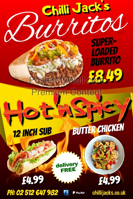 Hot& Flyer | PosterMyWall