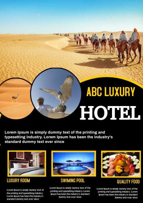 Hotel & Resort Template | PosterMyWall