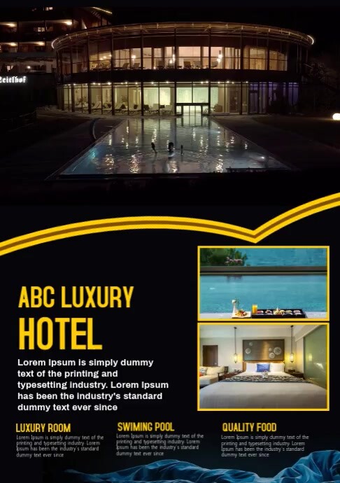 Hotel & Resort Template | PosterMyWall